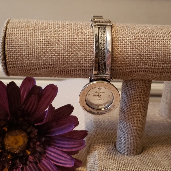 Silpada | Jewelry | Silpada Sterling Silver Flower Watch | Poshmark